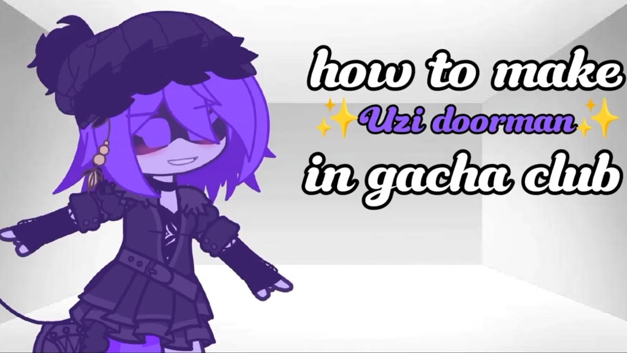 How to make Uzi Doorman in gacha - YouTube