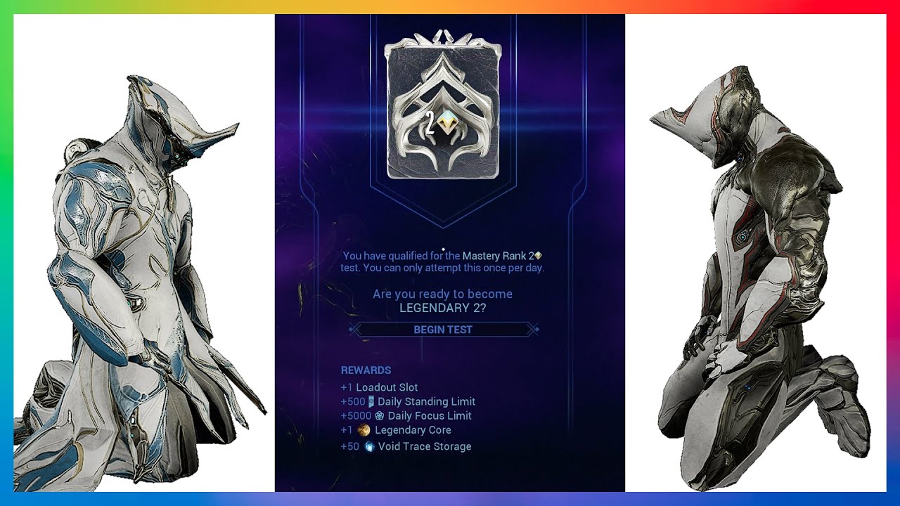 [U31.3] WARFRAME MASTERY RANK LEGENDARY 2 TEST I By -Perfect_Ultra ...