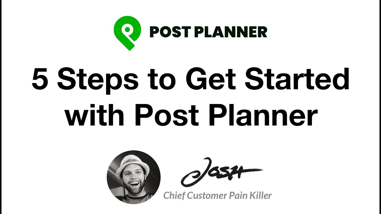 How to get started w/ Post Planner: 5 Simple Steps - YouTube
