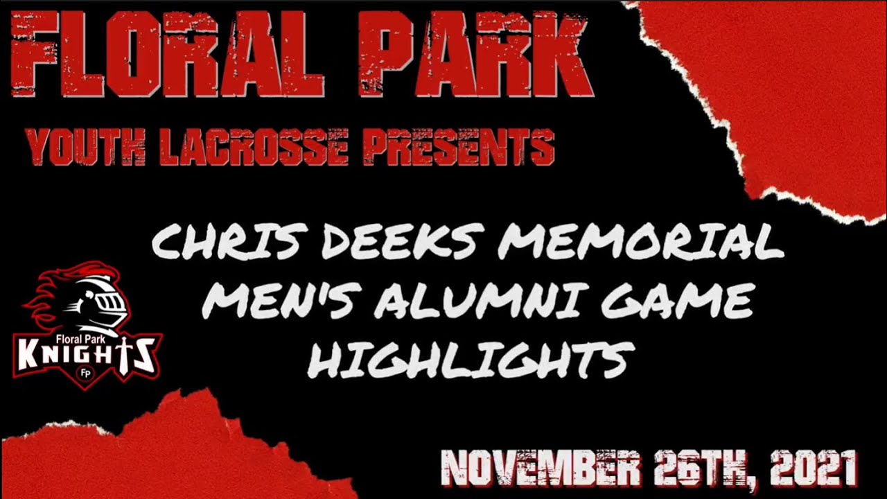 Highlights - 2021 Chris Deeks Memorial Alumni Lacrosse Game - YouTube