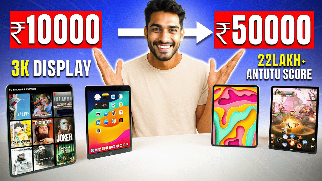 BEST Tablet Under 10000, 20000, 30000, 40000 & 50000 for 2026💥Best ...