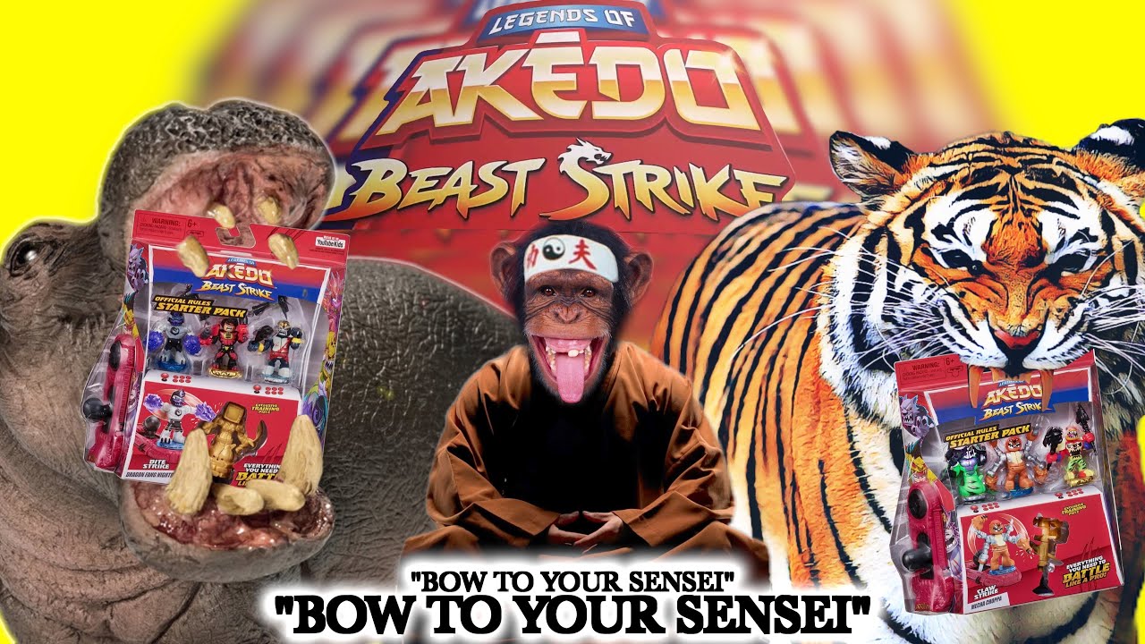 NEW Akedo Warriors Beast Strike Starter Pack Unboxing & Review + Bonus ...
