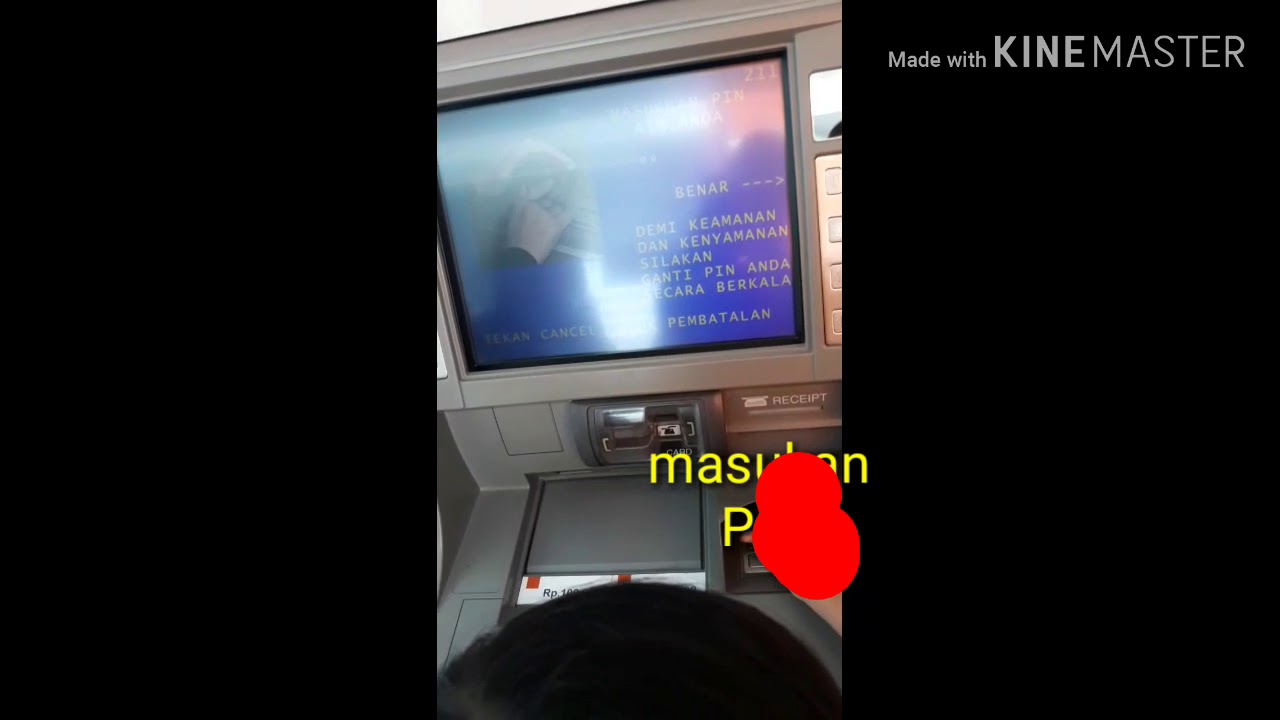 Cara setor tunai di atm BNI taplus anak - YouTube