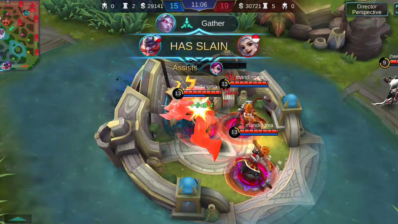 Legendary Base to Base Battle MLBB - YouTube