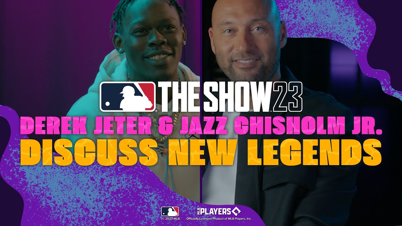 MLB The Show 23 | Derek Jeter & Jazz Chisholm Jr. Discuss New Legends ...