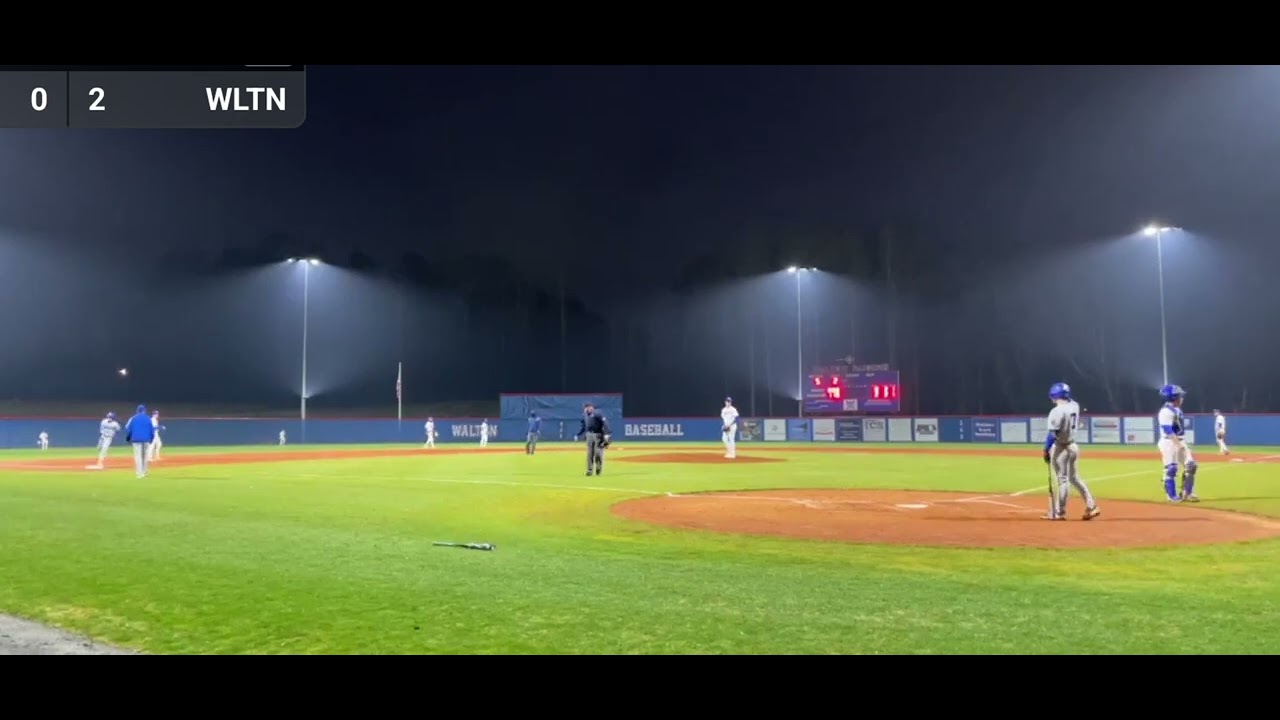 Tyler Brobst opposite field home run @ Walton - YouTube
