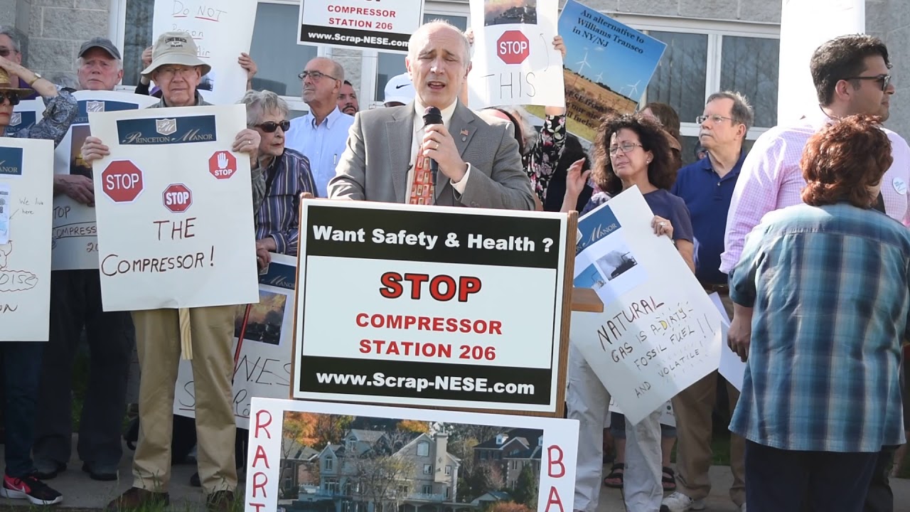 Mayor Phil Kramer at Compressor Station 206 Press Conference - YouTube