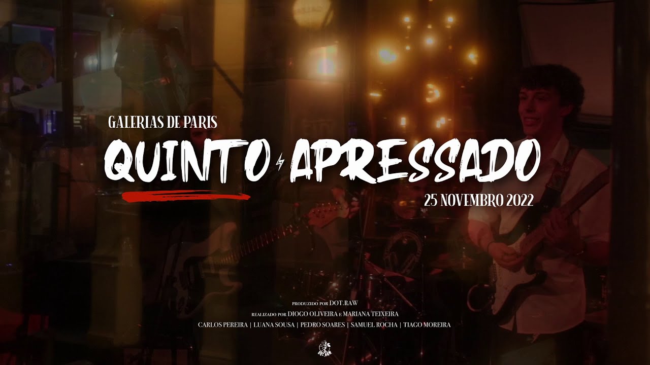 Quinto Apressado - Galerias de Paris (2022) - YouTube