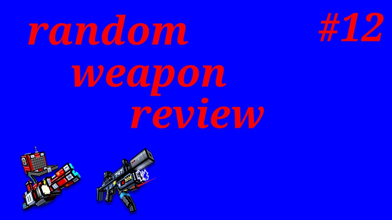 random weapon review #12 - YouTube