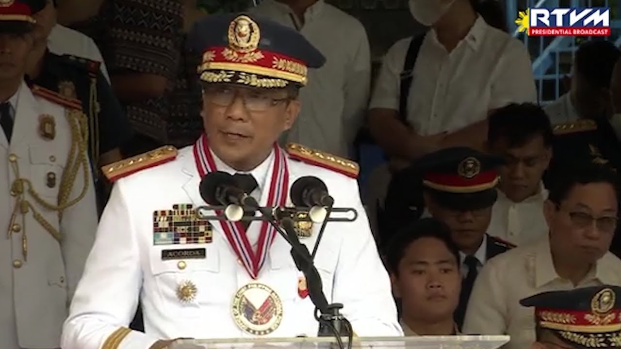 PMGen. Benjamin Acorda Jr., itinalaga bilang ika-29 PNP chief - YouTube