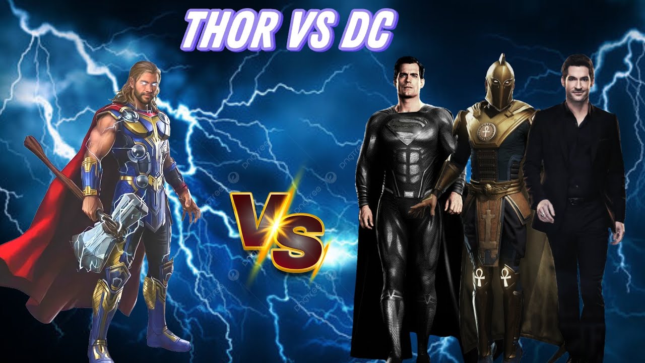 Thor vs DC || Who is strongest || #thor #vs #dc #marvel - YouTube