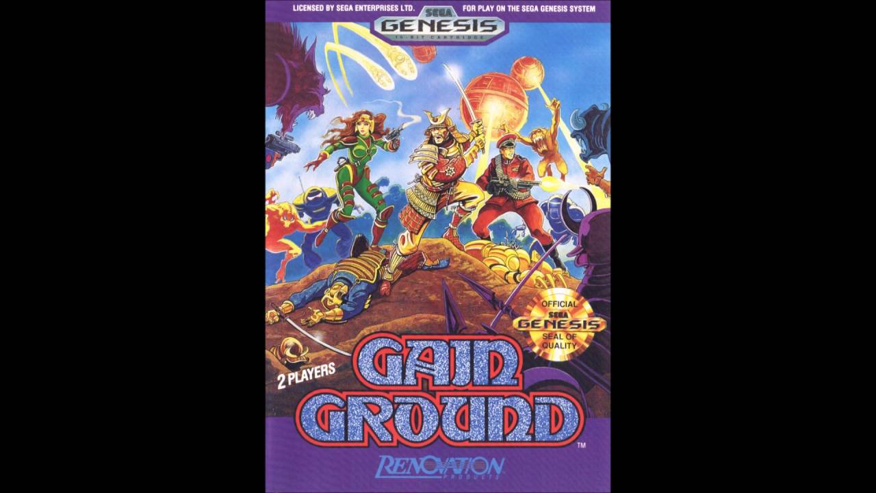 Allan's Favorite Video Game Music #6: Gain Ground (Sega Genesis ...