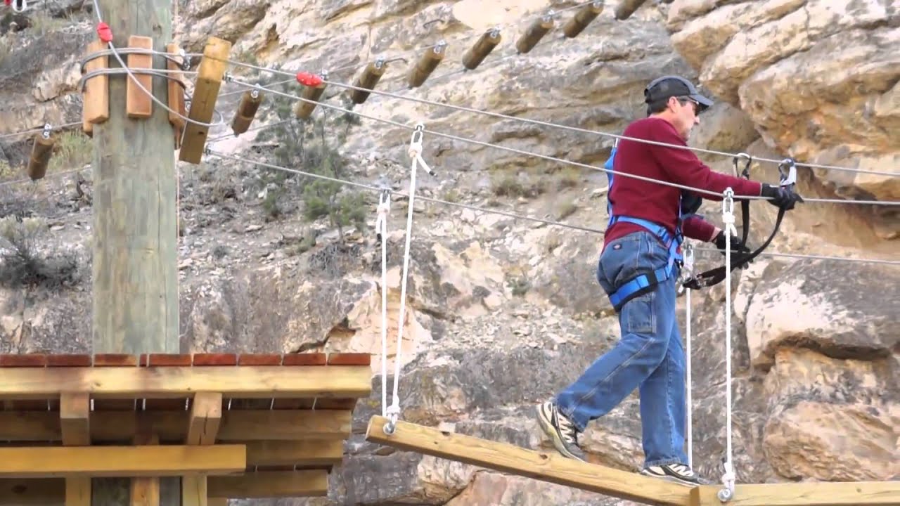 Captain Zipline Aerial Park two minute video tour - YouTube