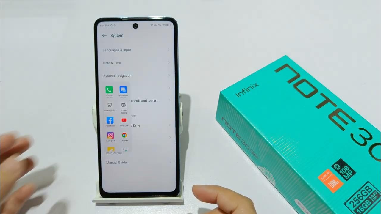 How to set full screen gestures in infinix note 30 5G | infinix note 30 pro back button settings ...