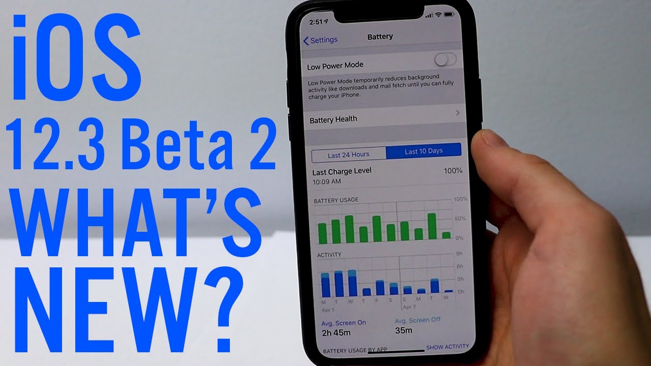 iOS 12.3 Beta 2 Released! | What's New? - YouTube