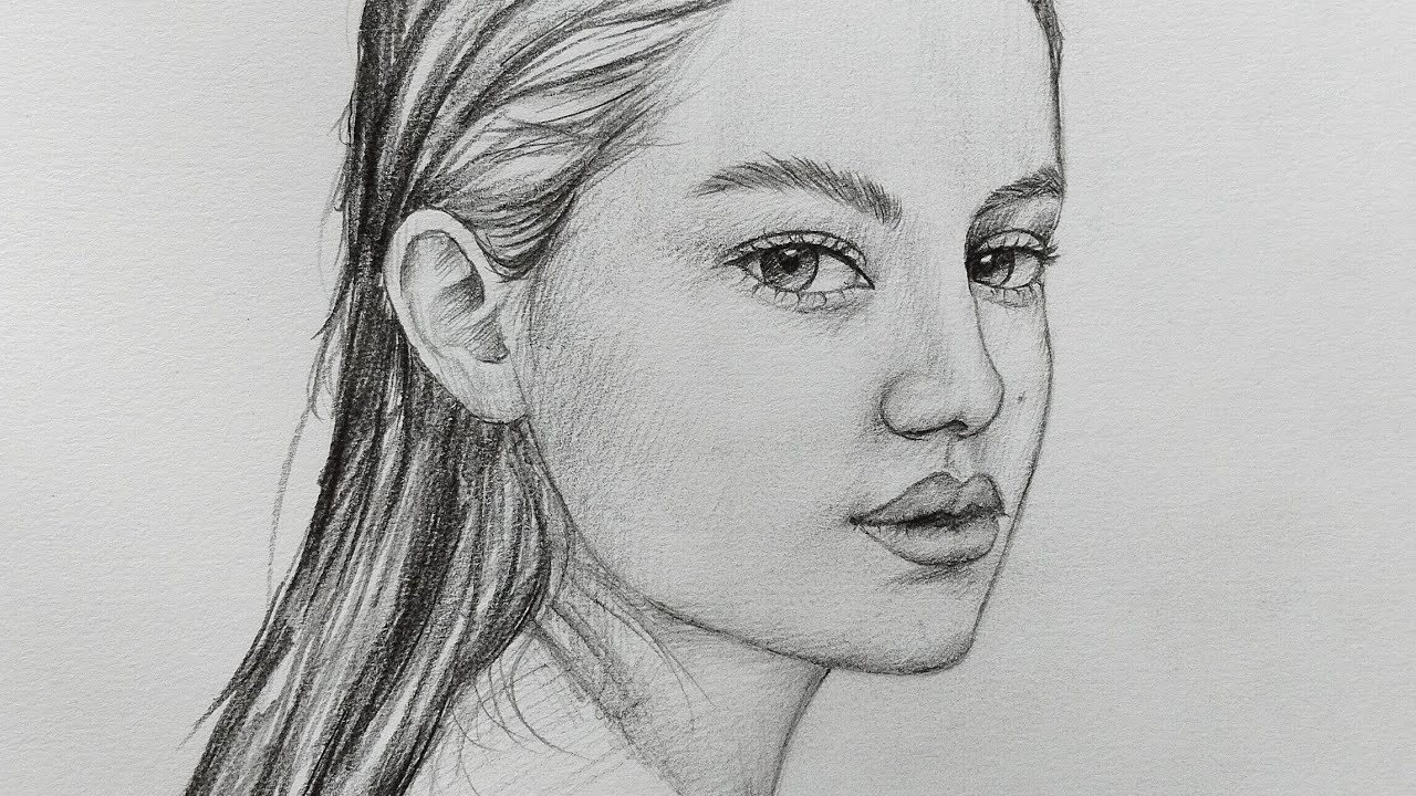 Perfecting the Female Face with Loomis Drawing Techniques - YouTube