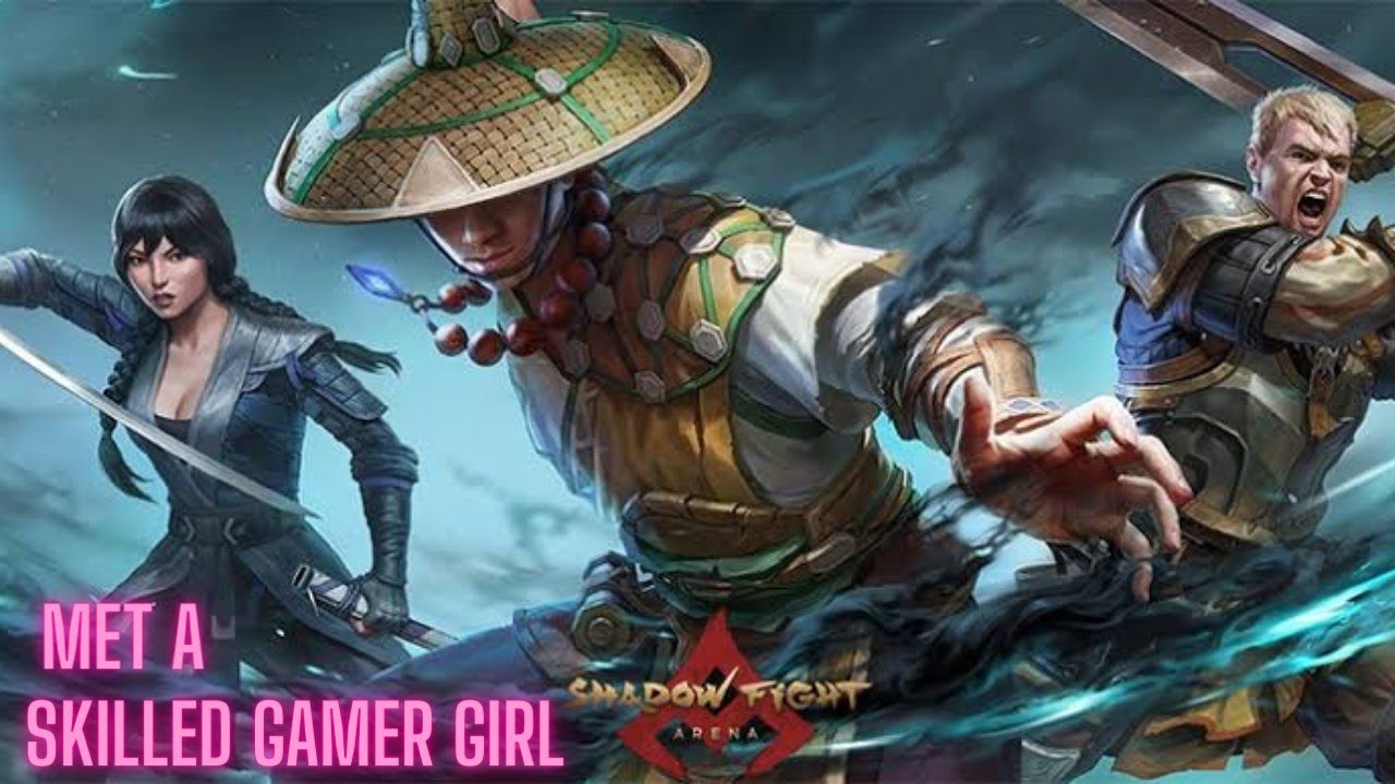 Met a Skilled Girl in Ranked match | Shadow fight Arena | Agressive ...