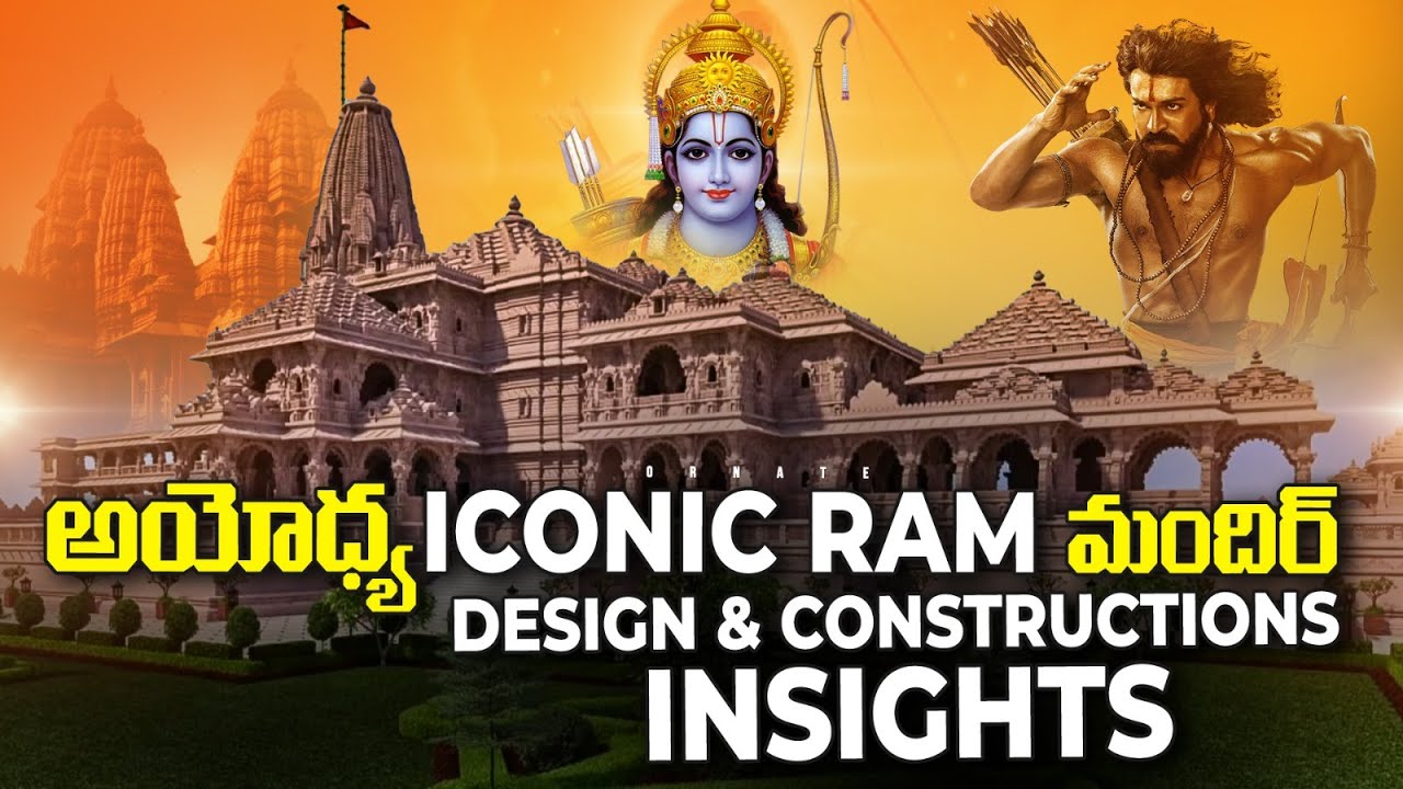 Ayodhya's Iconic Ram Mandir: Design and Construction Insights - YouTube