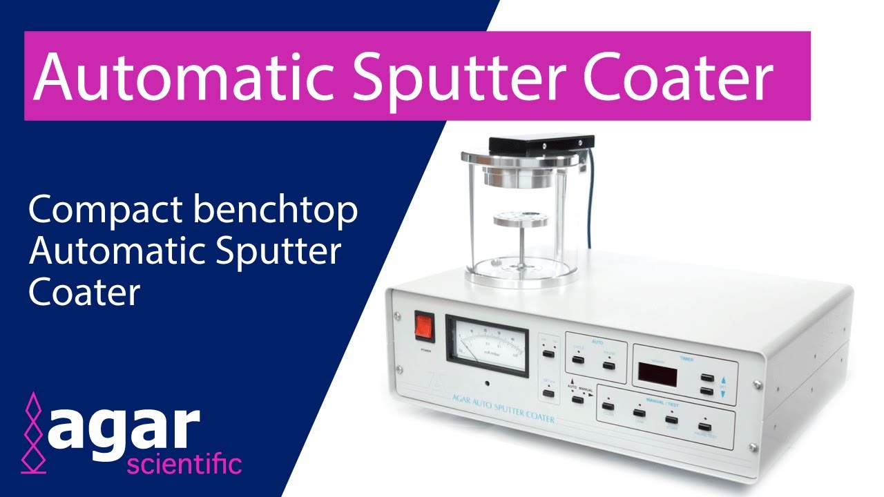 Introducing the Agar Scientific Automatic Sputter Coater - YouTube