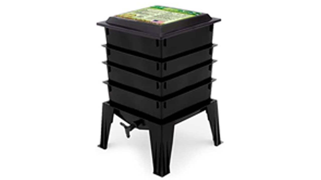 Worm Factory 360 WF360B Worm Composter, Black - YouTube