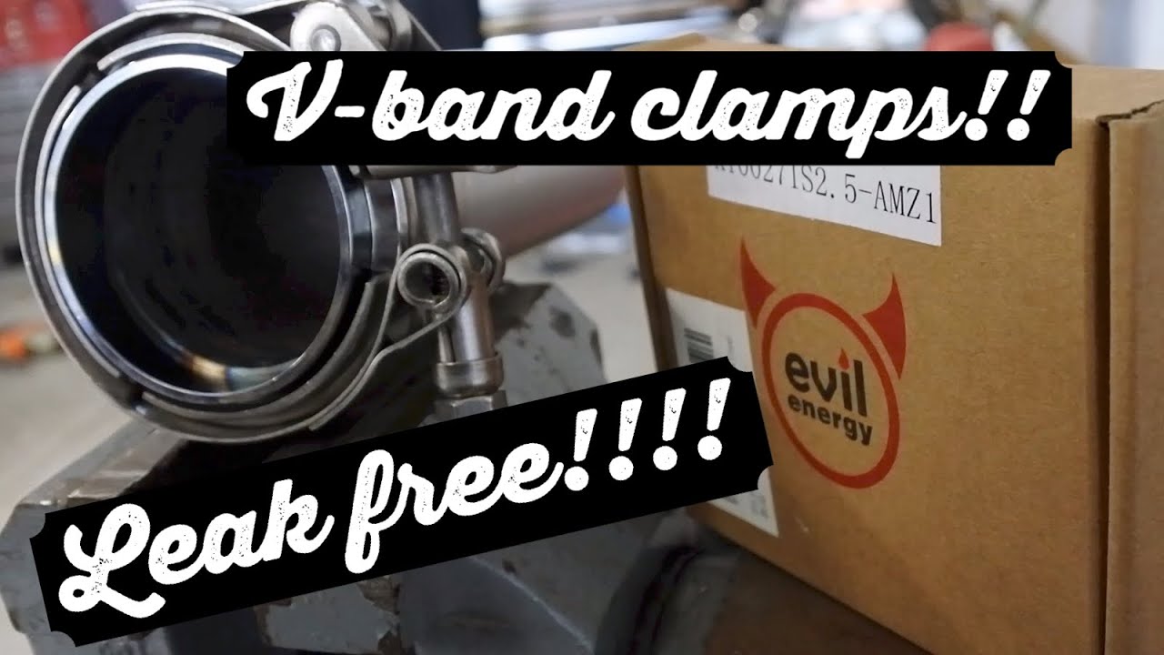 Vband your exhaust (the right way) - YouTube