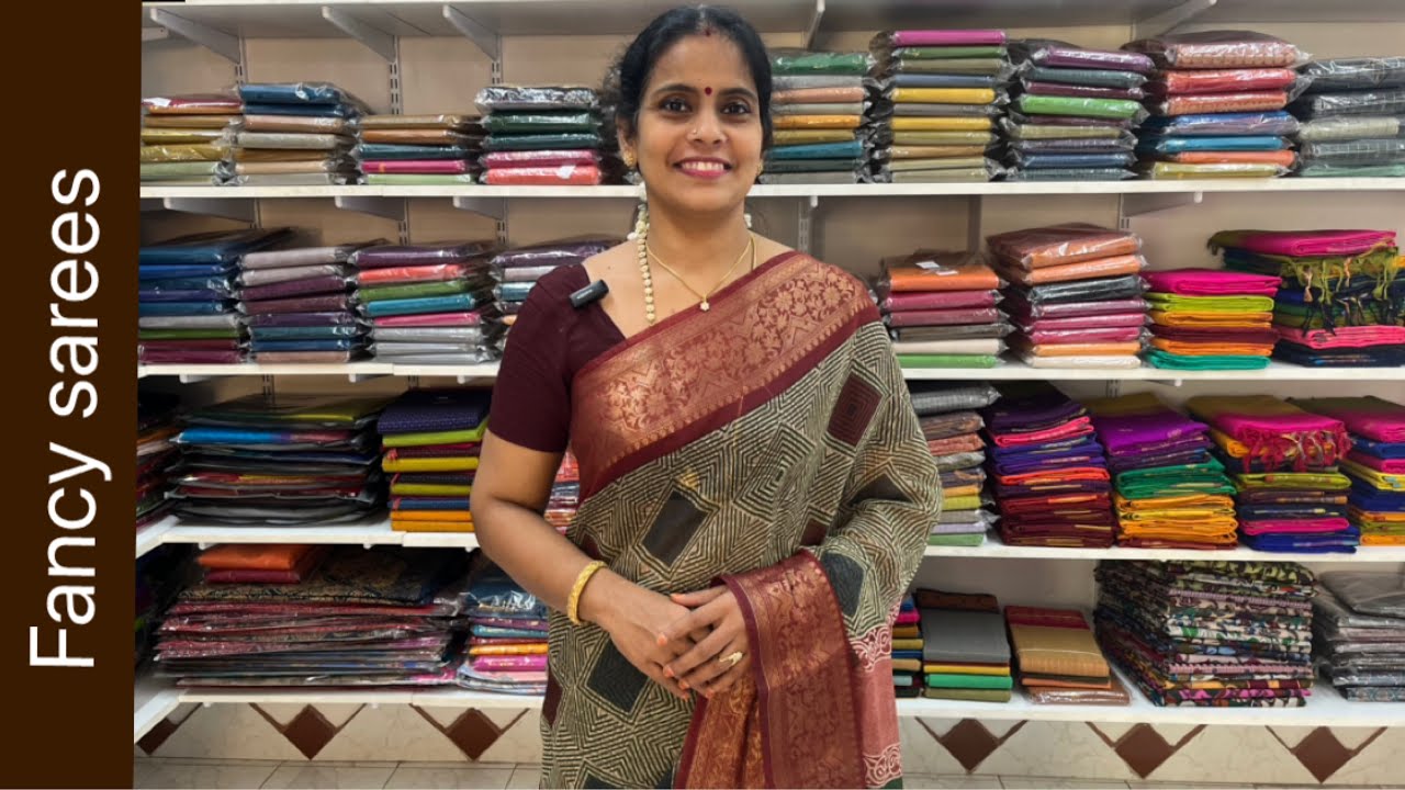 Deepavali collection | fancy sarees | Apavaranam | 17 October 2023 ...