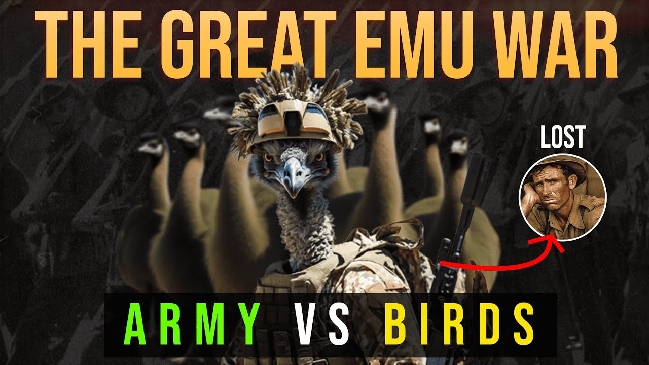 Great EMU War || How Australia Lost War Against Birds #emuwar - YouTube