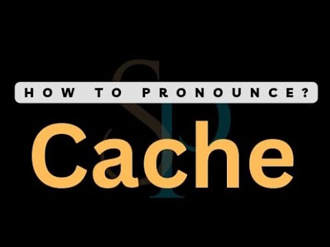 How To Pronounce Cache (Correctly) - YouTube