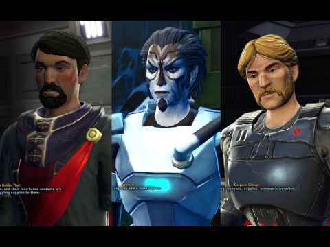 SWTOR: Alderaan Heroic Missions - Empire | Bounty Hunter | ♂️ Male ...