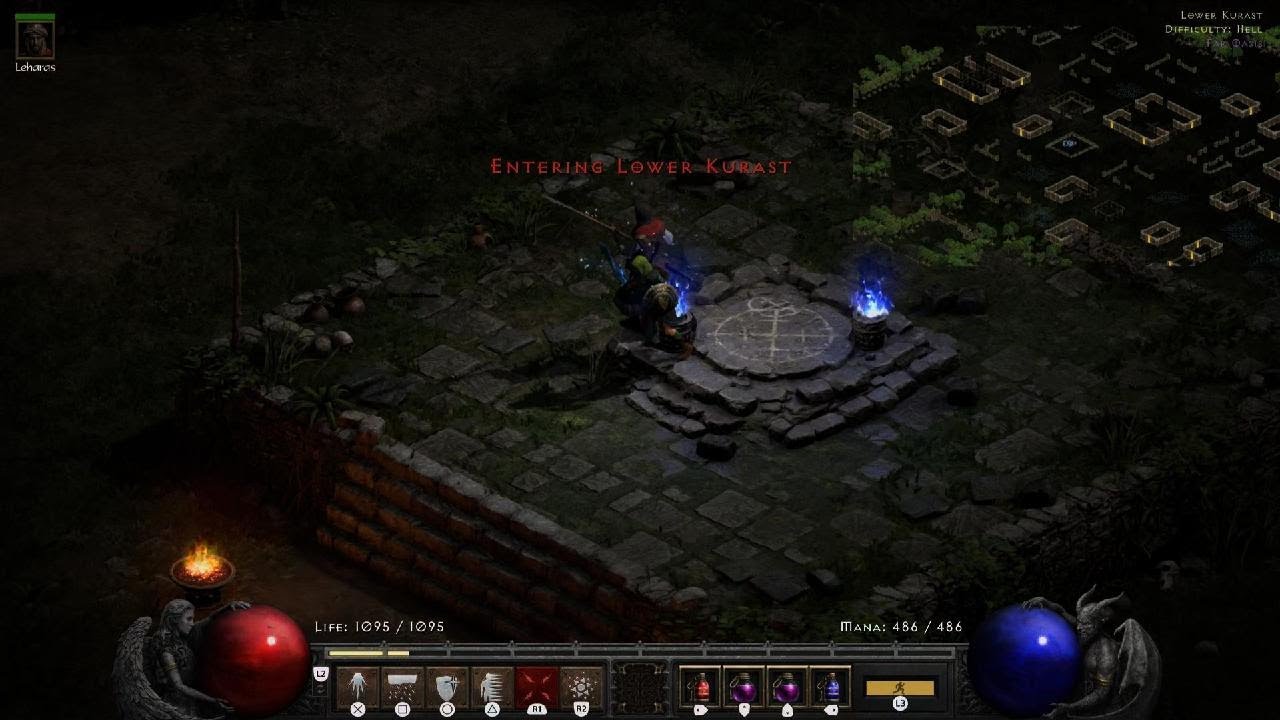 Diablo II: Resurrected Gul Rune LK Farming - YouTube
