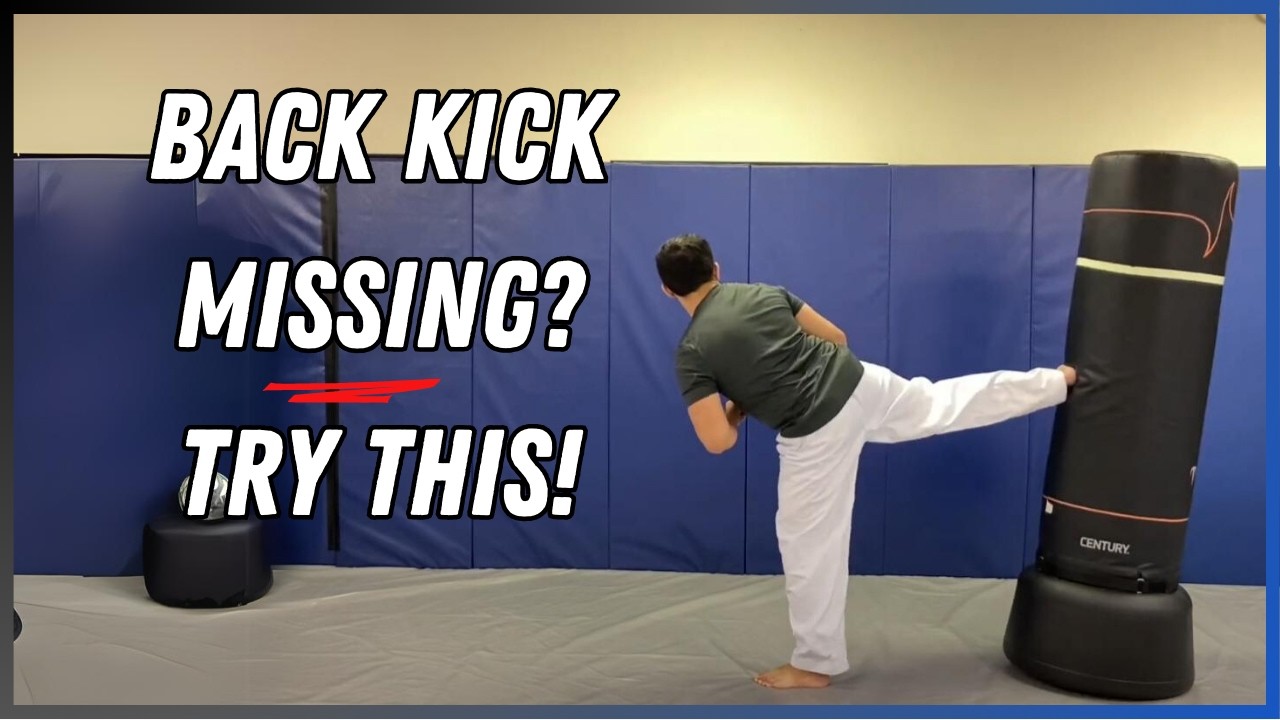 How To Recover A Missed Back Kick | Taekwondo for MMA - YouTube
