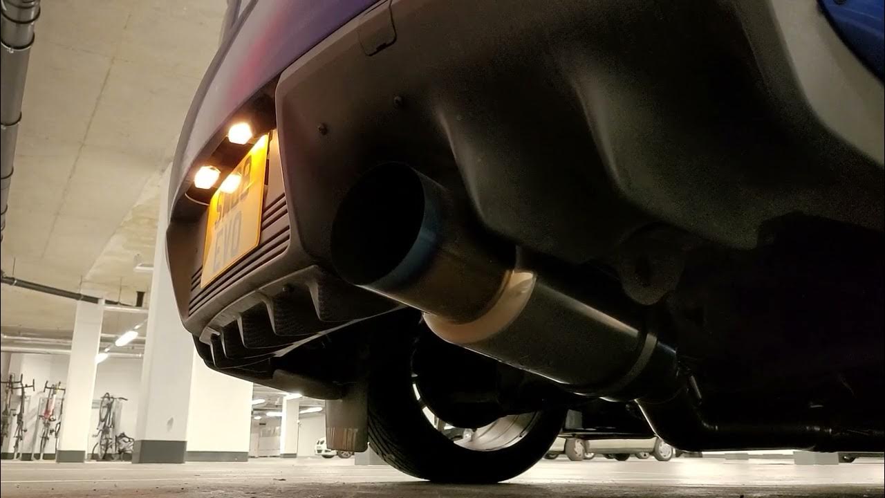 Evo X Tomei Expreme Ti Titanium Exhaust Cold Start - YouTube