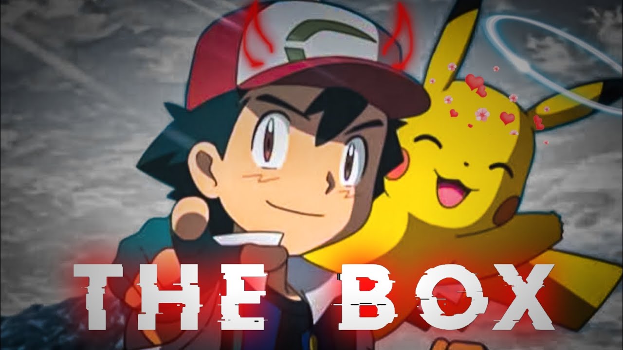 THE BOX EDIT🔥😈-ASH KETCHUM| Ash Ketchum Attitude Status😎 | The Box X ...