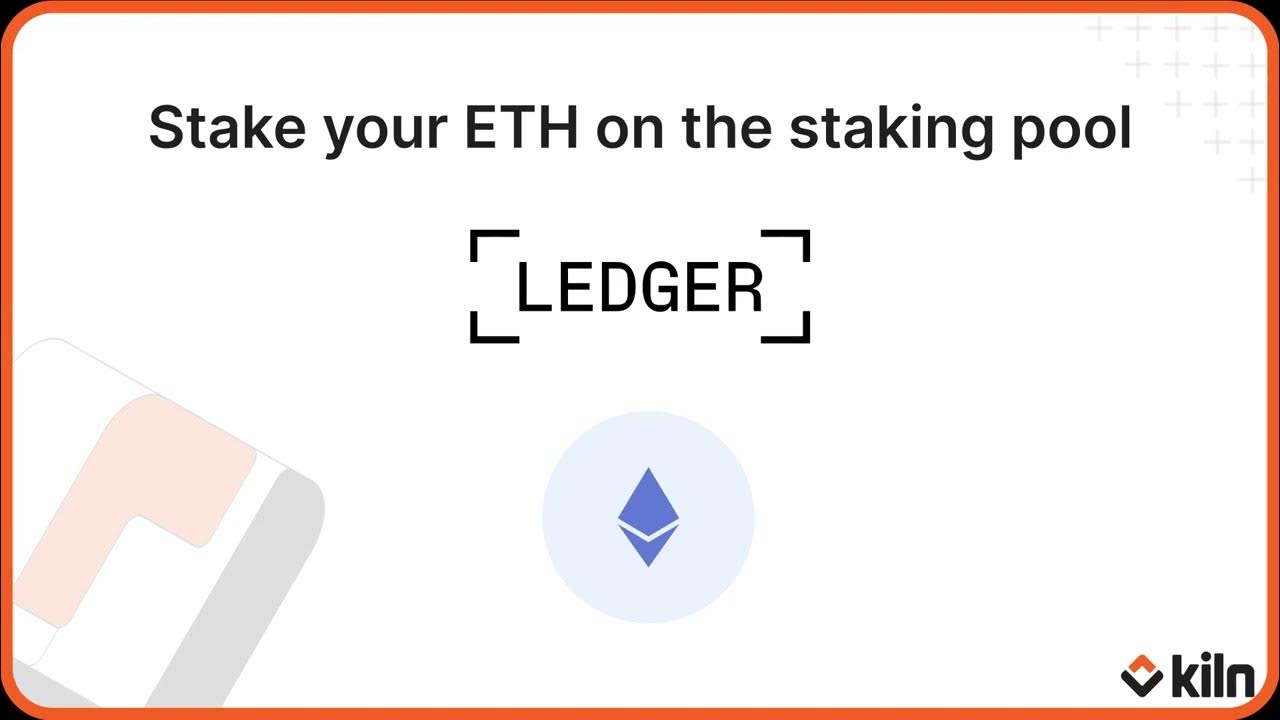 Ledger - Stake ETH on the staking pool - YouTube