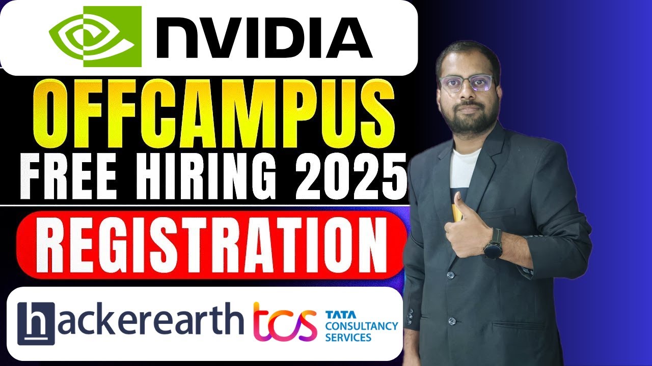 TCS Hiring 2025 | Nvidia Graduate Program Announced For Freshers ...