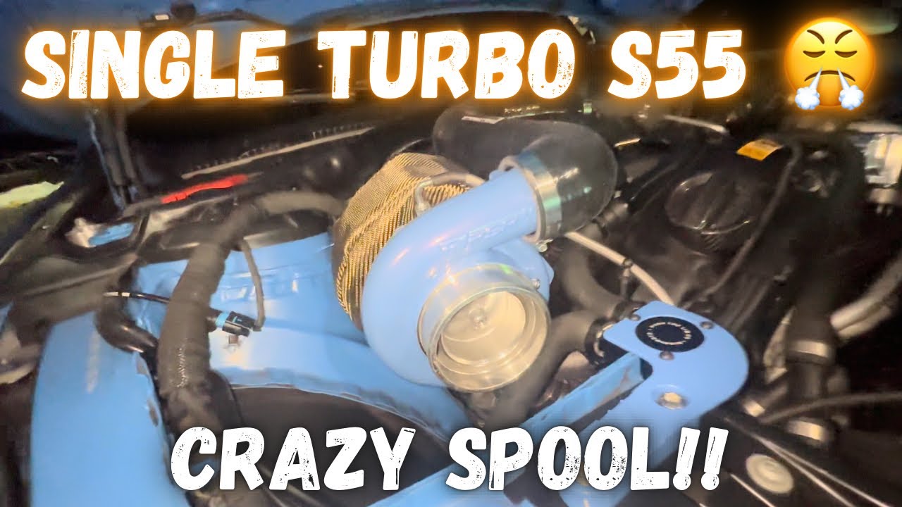 Friend Drives His CRAZY Single Turbo F80 M3 For The 1st Time!! VLOG w ...
