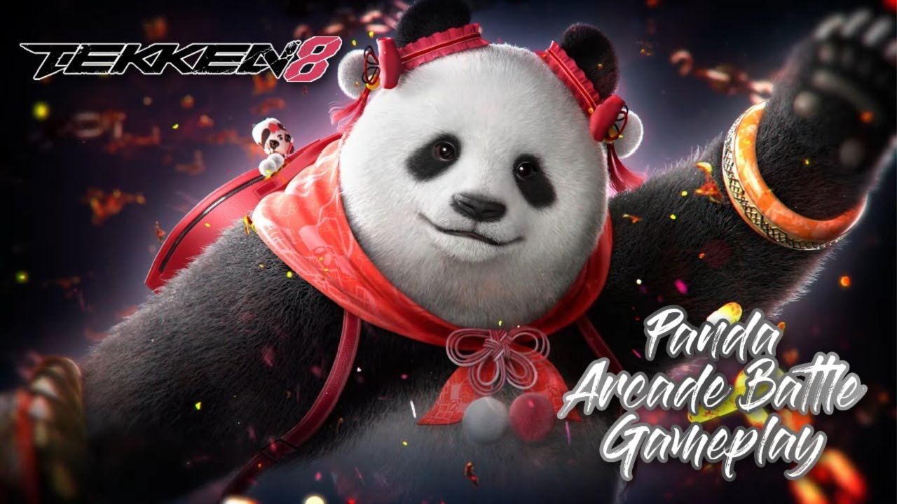 Tekken 8: Panda Arcade Battle Gameplay - YouTube
