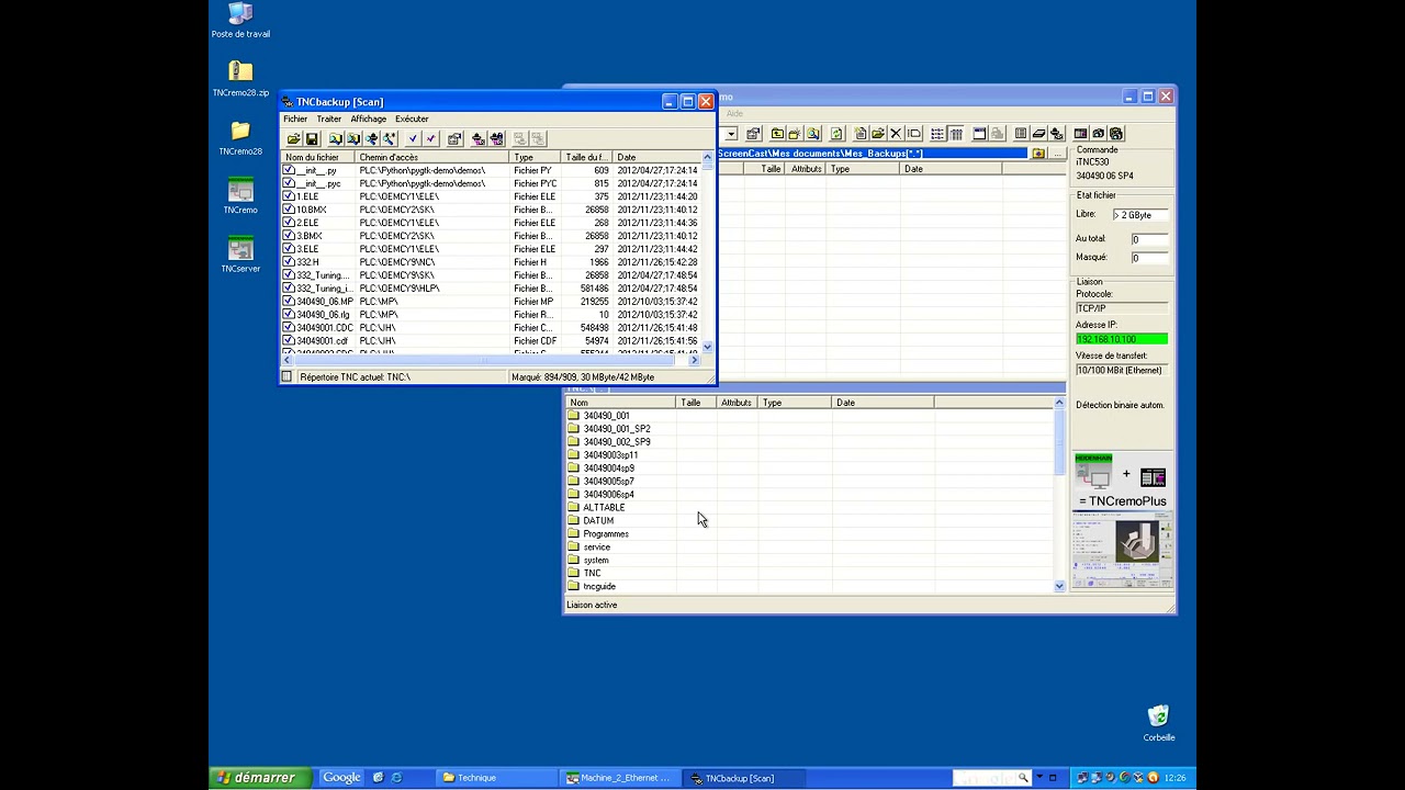 TNCremo Faire un Backup Machine || Восстановление параметров станка (Heidenhain TNCremo) - YouTube