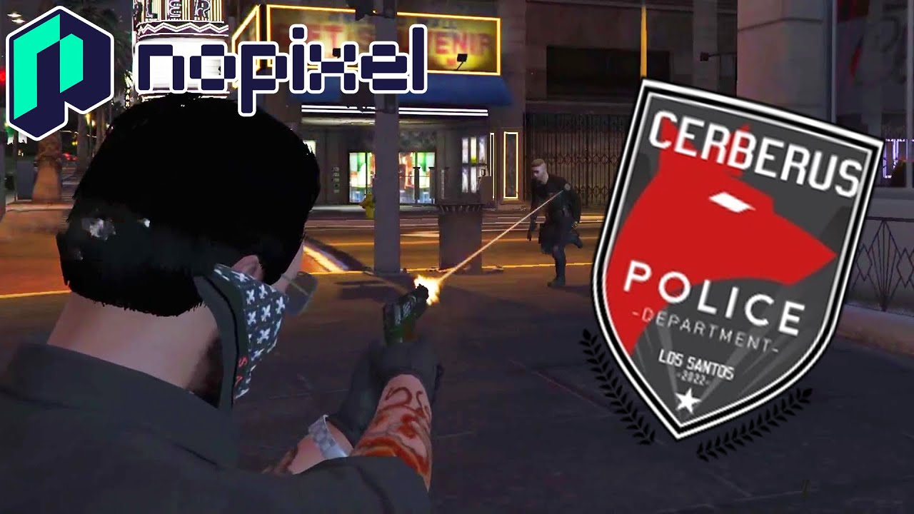 THE SAINTS HAVE A SHOOTOUT WITH CERBERUS PD! (Multiple POVs) | NoPixel ...