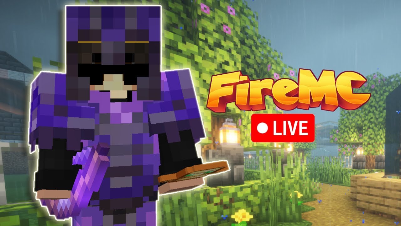 Minecraft Public Server FIRE MC Live Day 4 | #minecraft #firemc - YouTube
