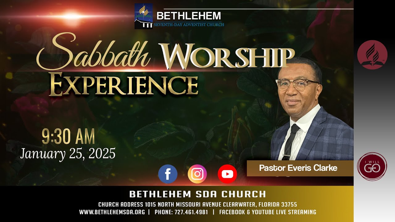 Bethlehem SDA Church || Sabbath Worship Experience 012525 - YouTube