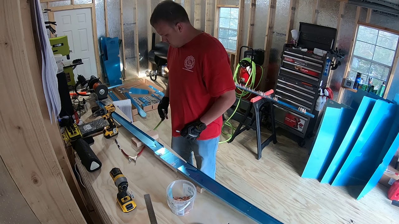 Vans RV8 Build - Empennage Kit - Horizontal Stabilizer Front Spar ...