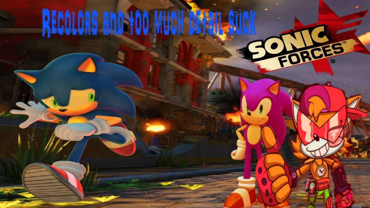 Sonic Forces: Recolors are Bad and Character Design (OCs) - YouTube