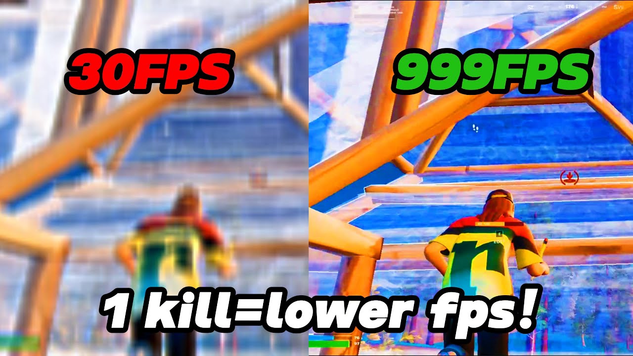 Every Kill I Lower My Fps In Fortnite - YouTube