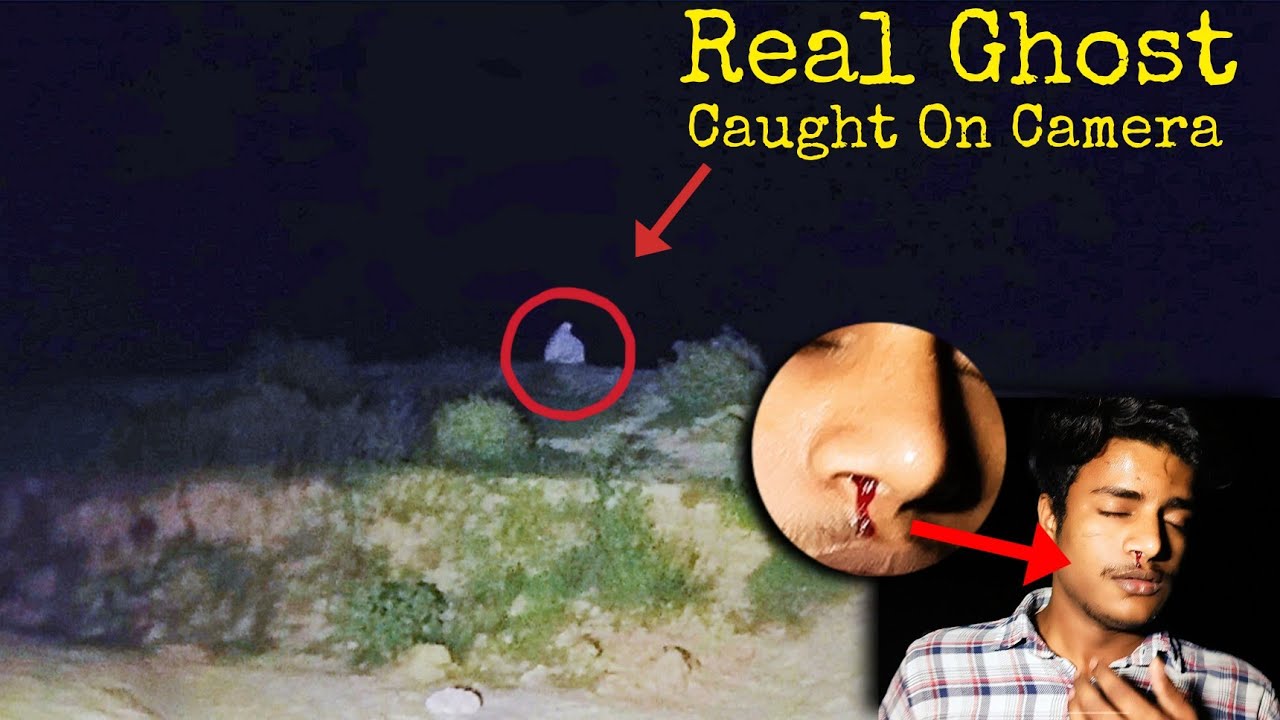 Real Ghost Caught On Camera || 12:00AM Night exploring || Real Ghost ...