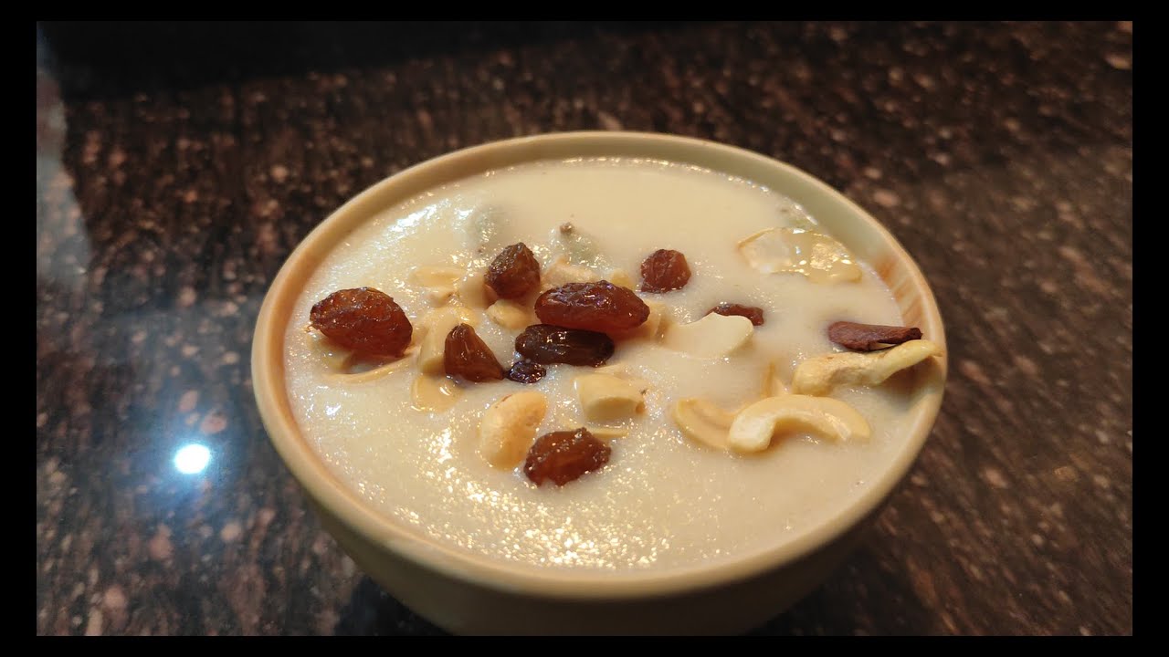 Chiroti rava Payasa|Easy sweet recipe|how to prepare|bombay|Karnataka ...