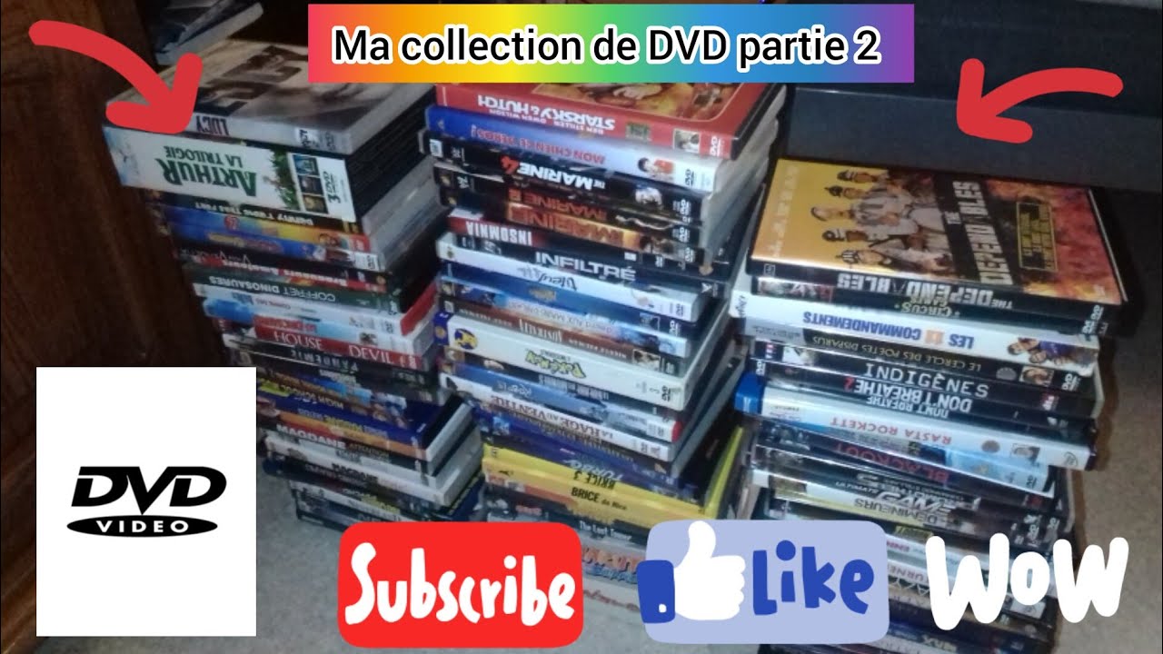 Ma collection de DVD partie 2 - YouTube