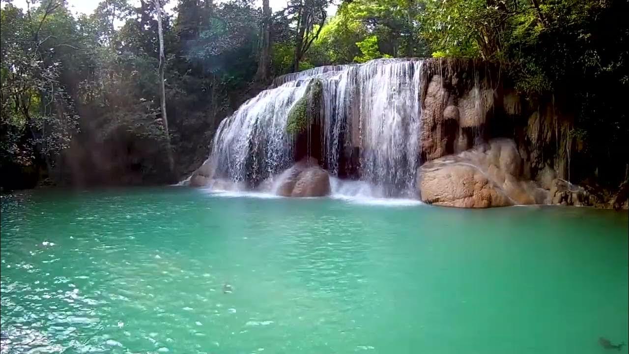 Beautiful Relaxing Waterfall Sounds Serene Cascades: Exquisite Soothing ...