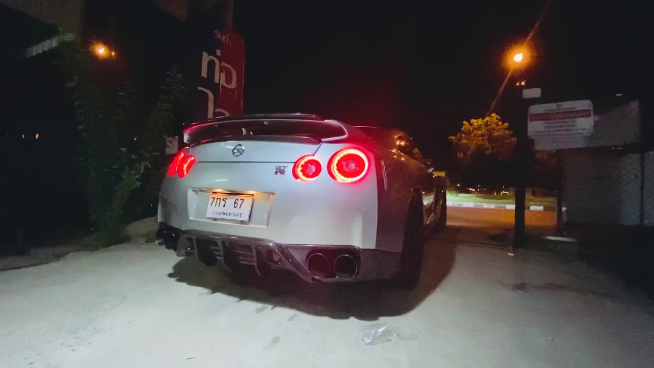 Sound Exhaust Nissan GTR R35 By TriGen_CustomMuffler - YouTube