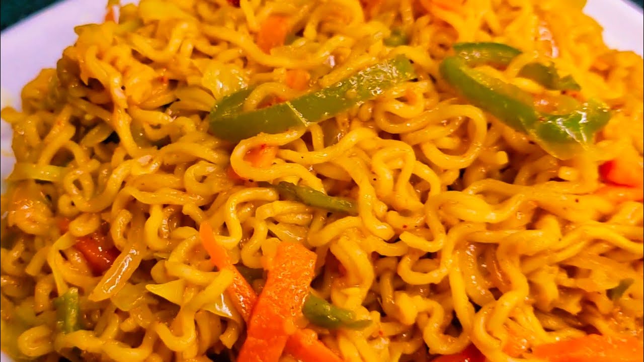 DELICIOUS VEGETABLE MAGGIE - YouTube